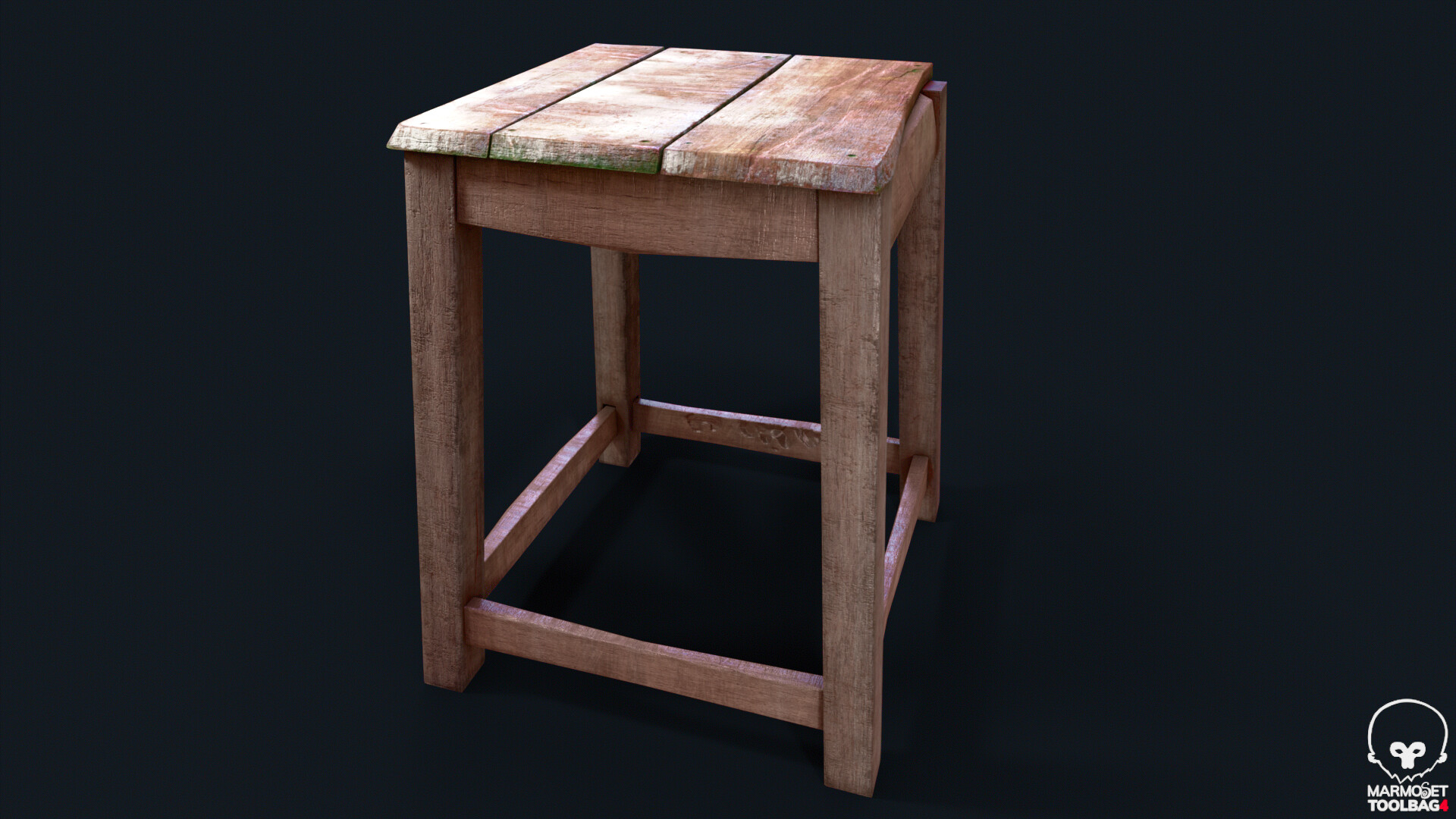 ArtStation - Wooden table