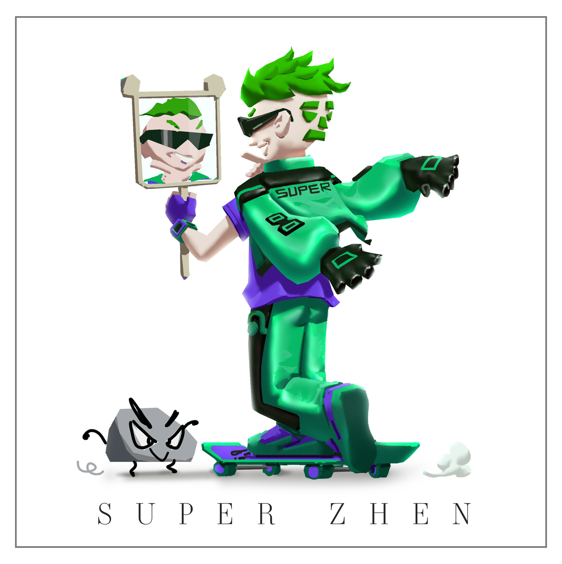 ArtStation - Handsome Hunk