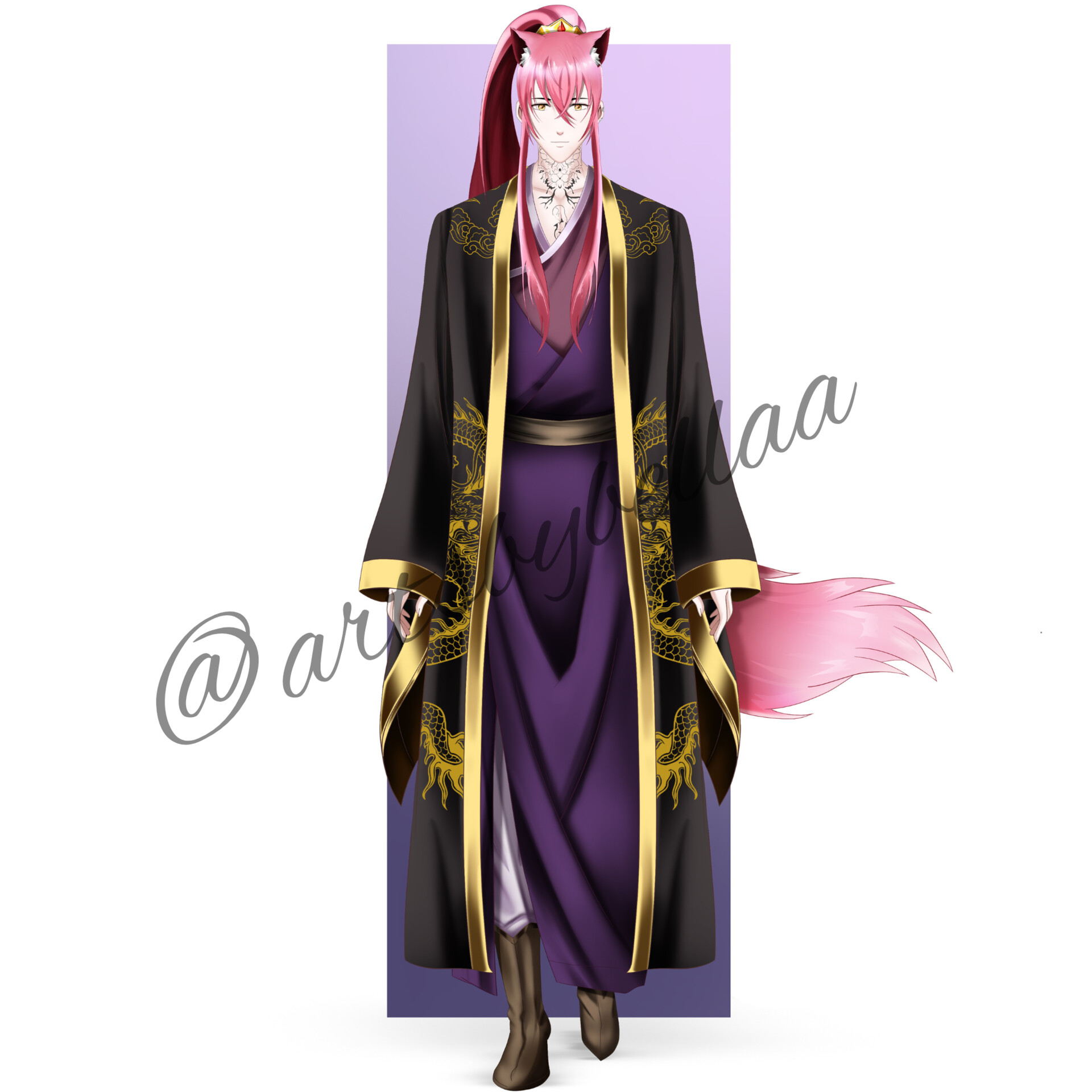 ArtStation - PRINCE YE YOU MING X Model for Vi_DxD