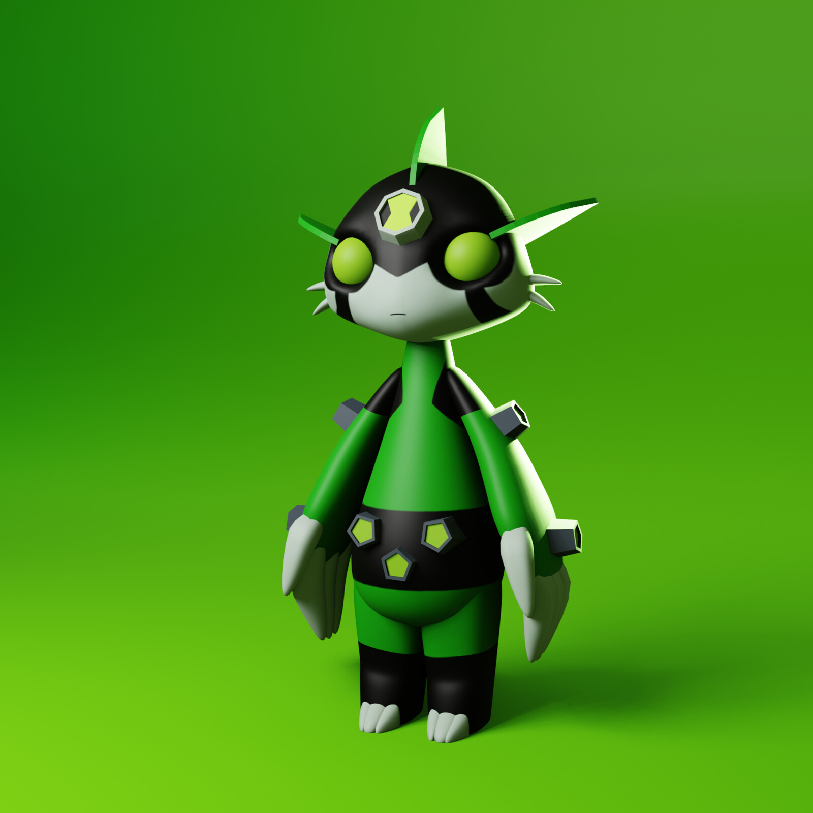 Sigrid Amazona - Ditto 3D Model