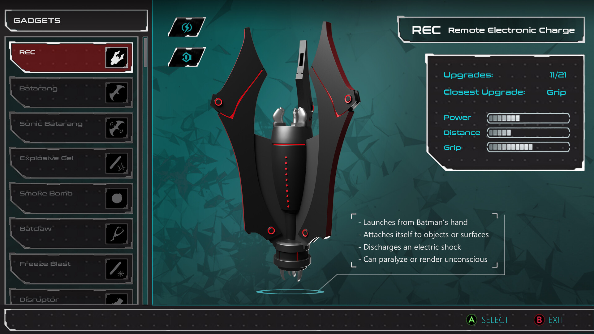 Batman Beyond Gadgets