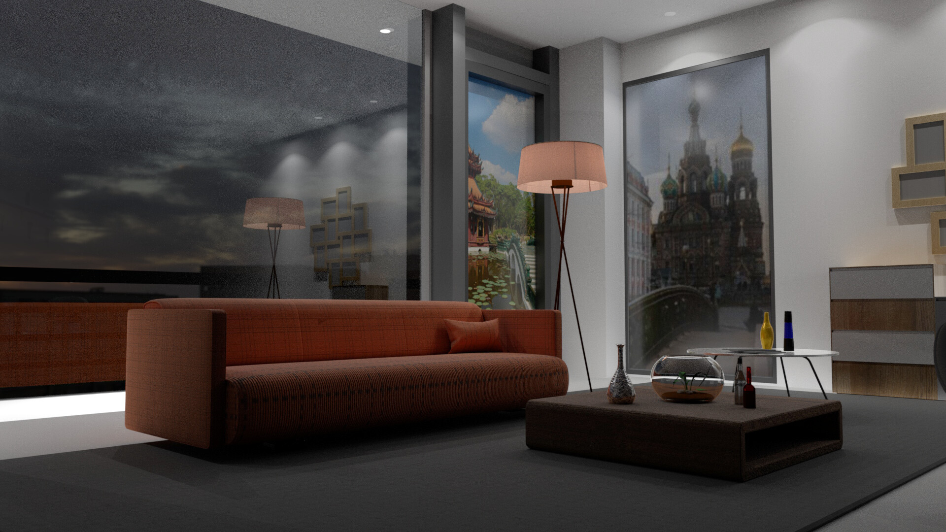 ArtStation - 3D Lighting Scene