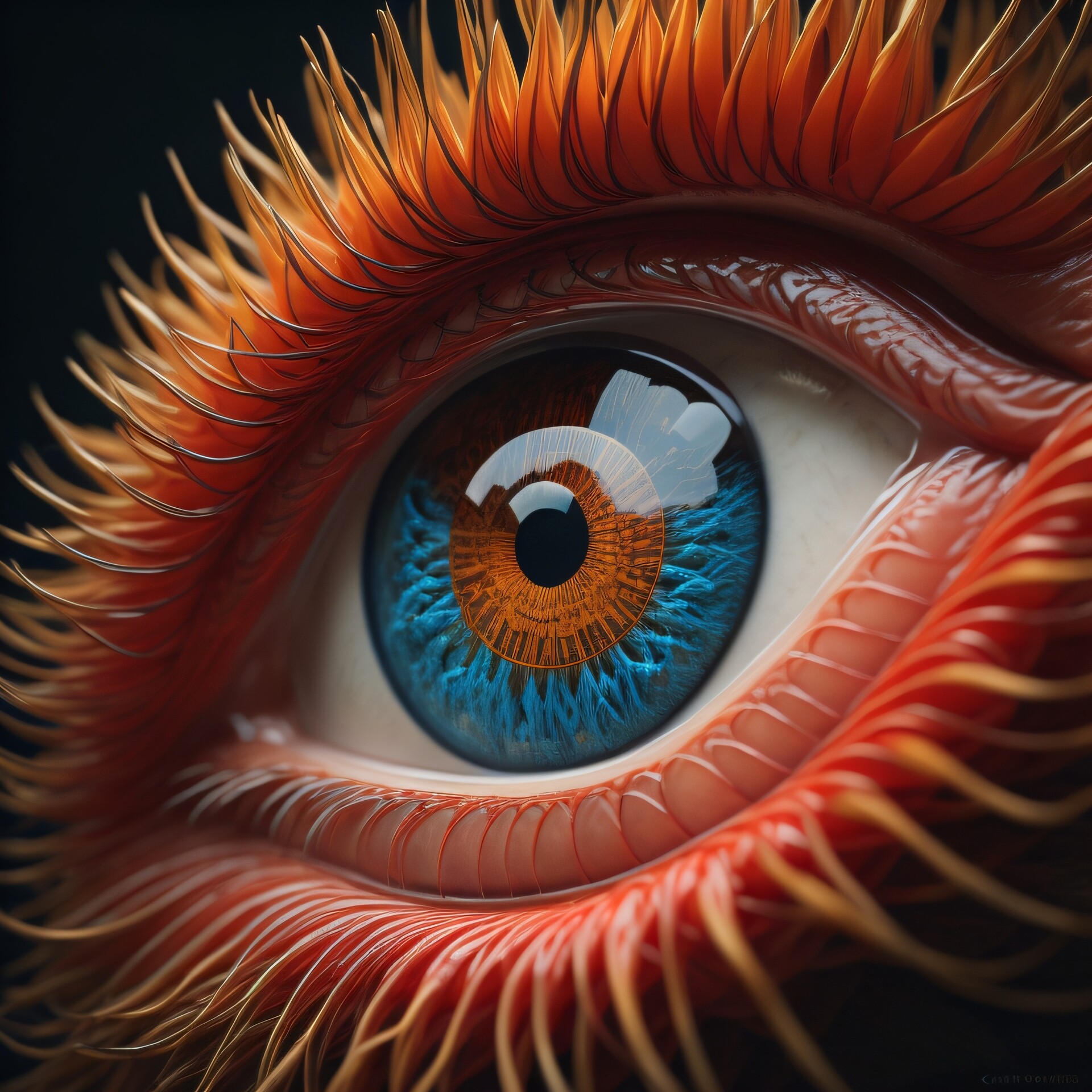 ArtStation - PhotoCell Eye Ai Artwork