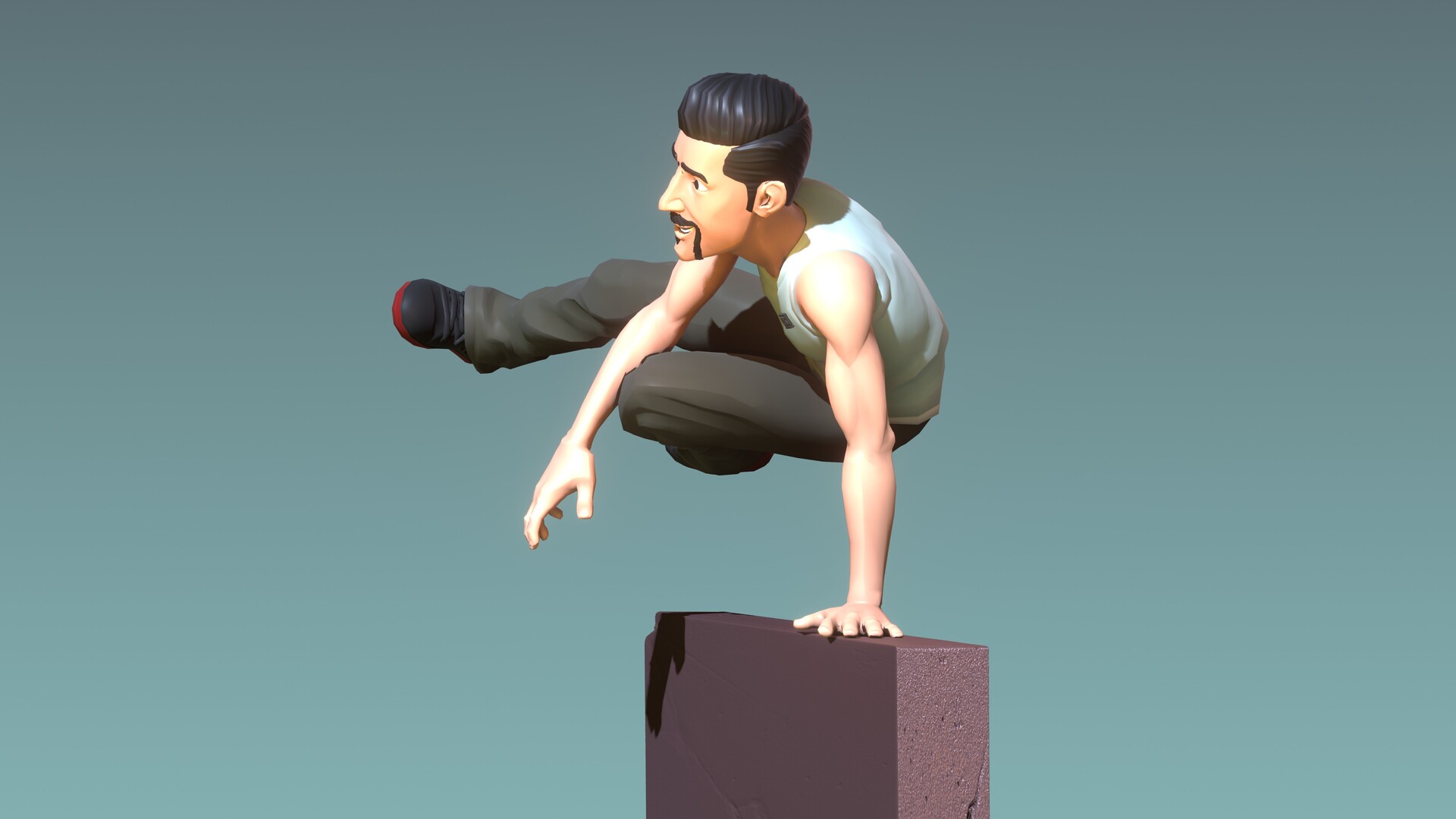 ArtStation - •DAV• pose 2