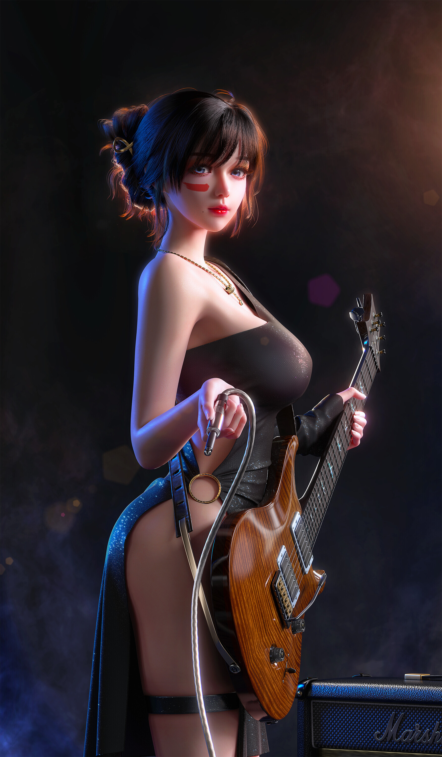 Cavan - 【Cavan·碗妈CG课】朱同学的吉他妹妹