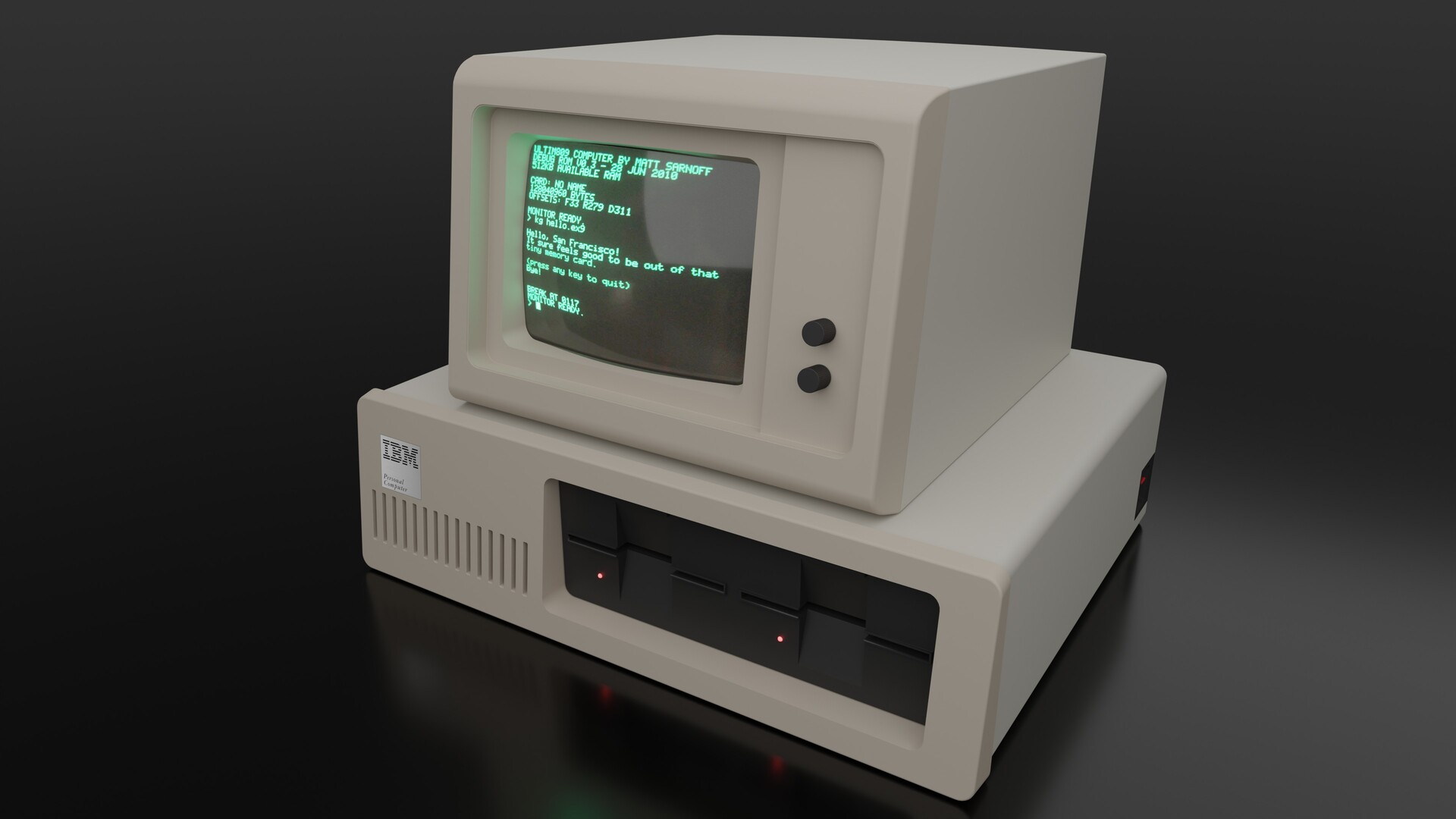 ArtStation - IBM 5150