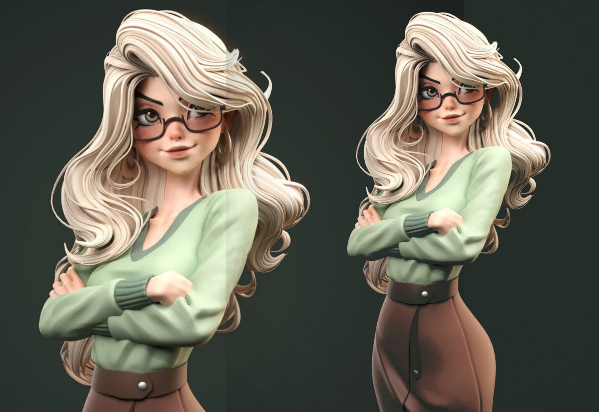 3D stylized characters by Deluxe art — ProUser.Me