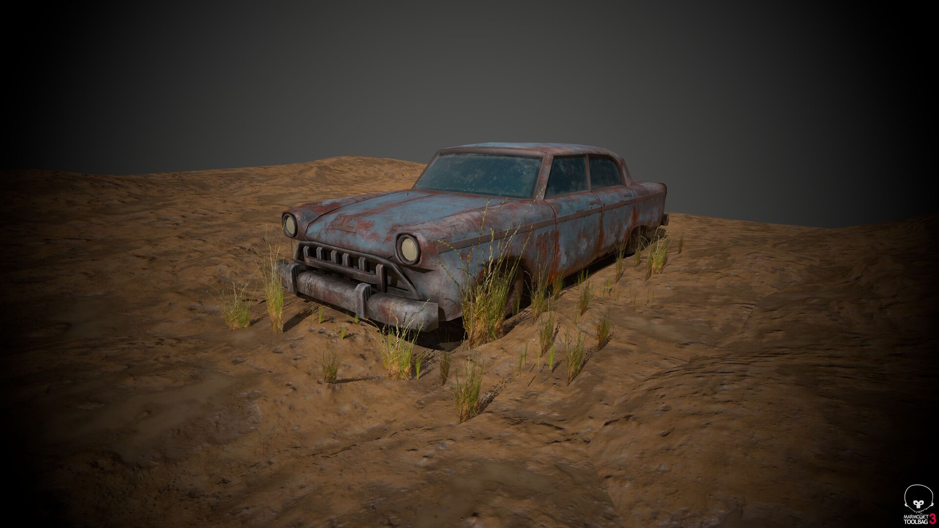 ArtStation - Old Rusty Car