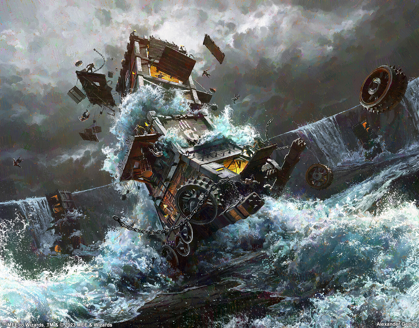 Fell the Mighty by Alexander Gering [1382 x 1080] : r/mtgporn