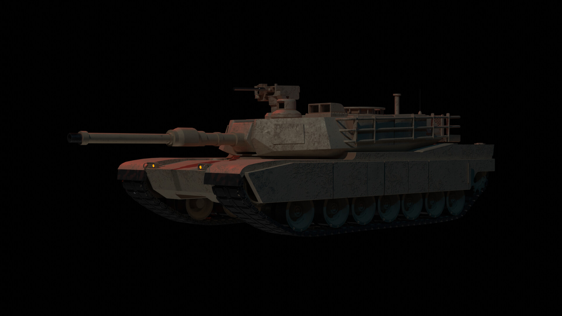 ArtStation - m1a1 abrams Tank