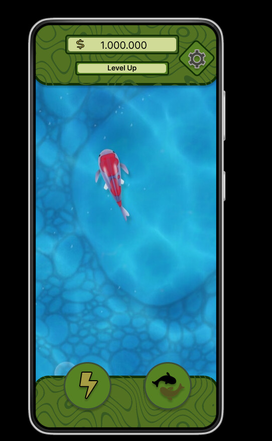 ArtStation - Project: Redesign Koi Idle - Zen Pond