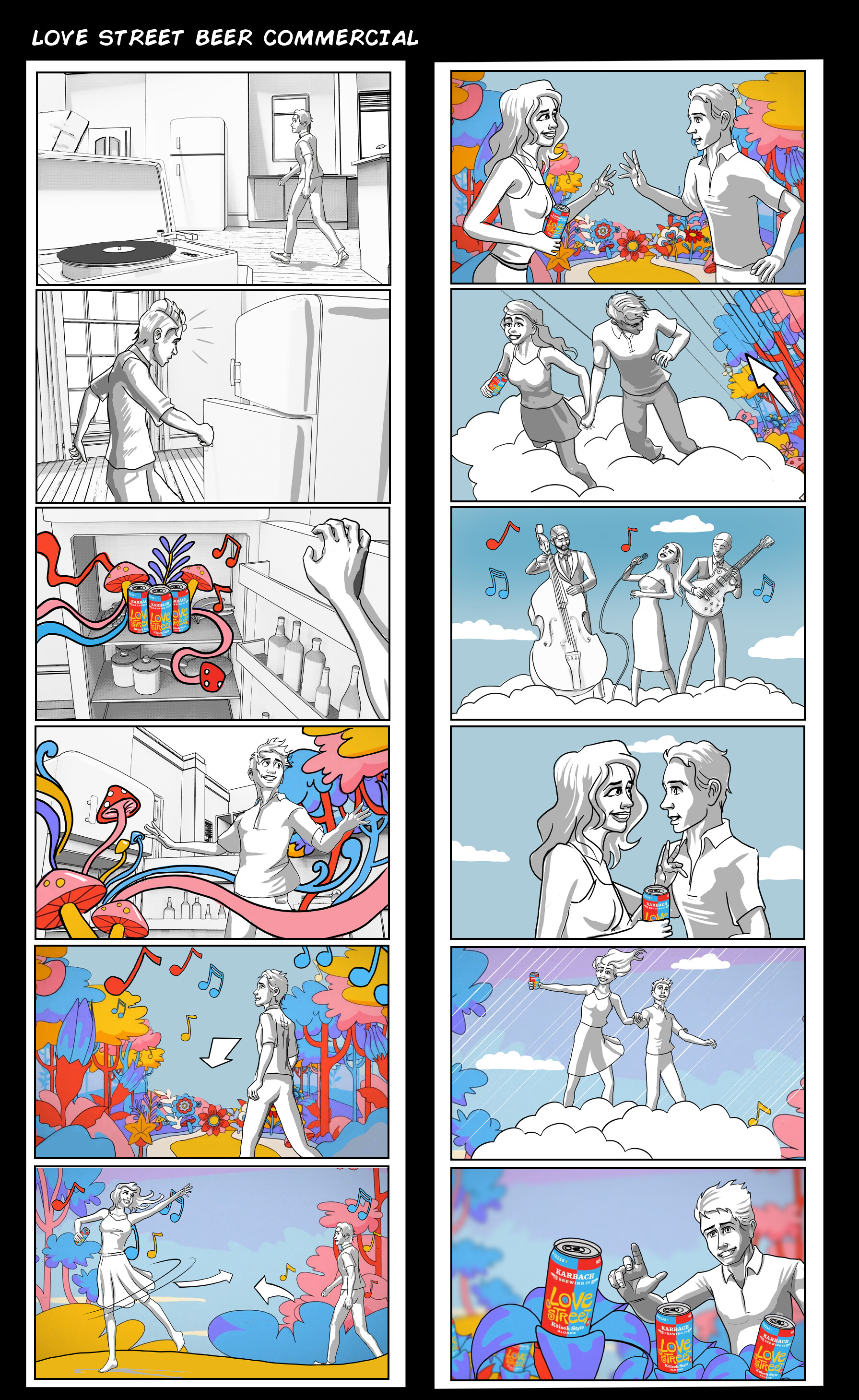 ArtStation - Love Street Beer Commercial