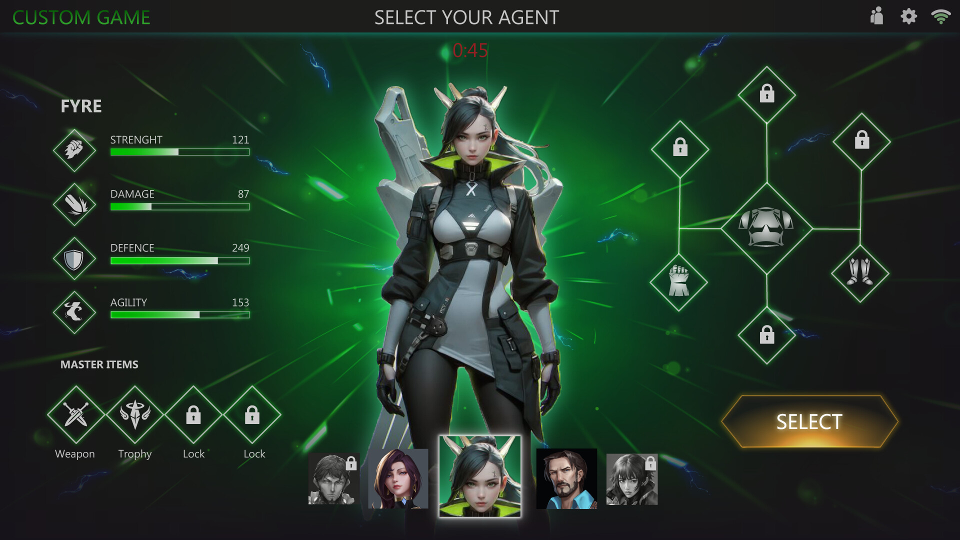 ArtStation - MOBA UI