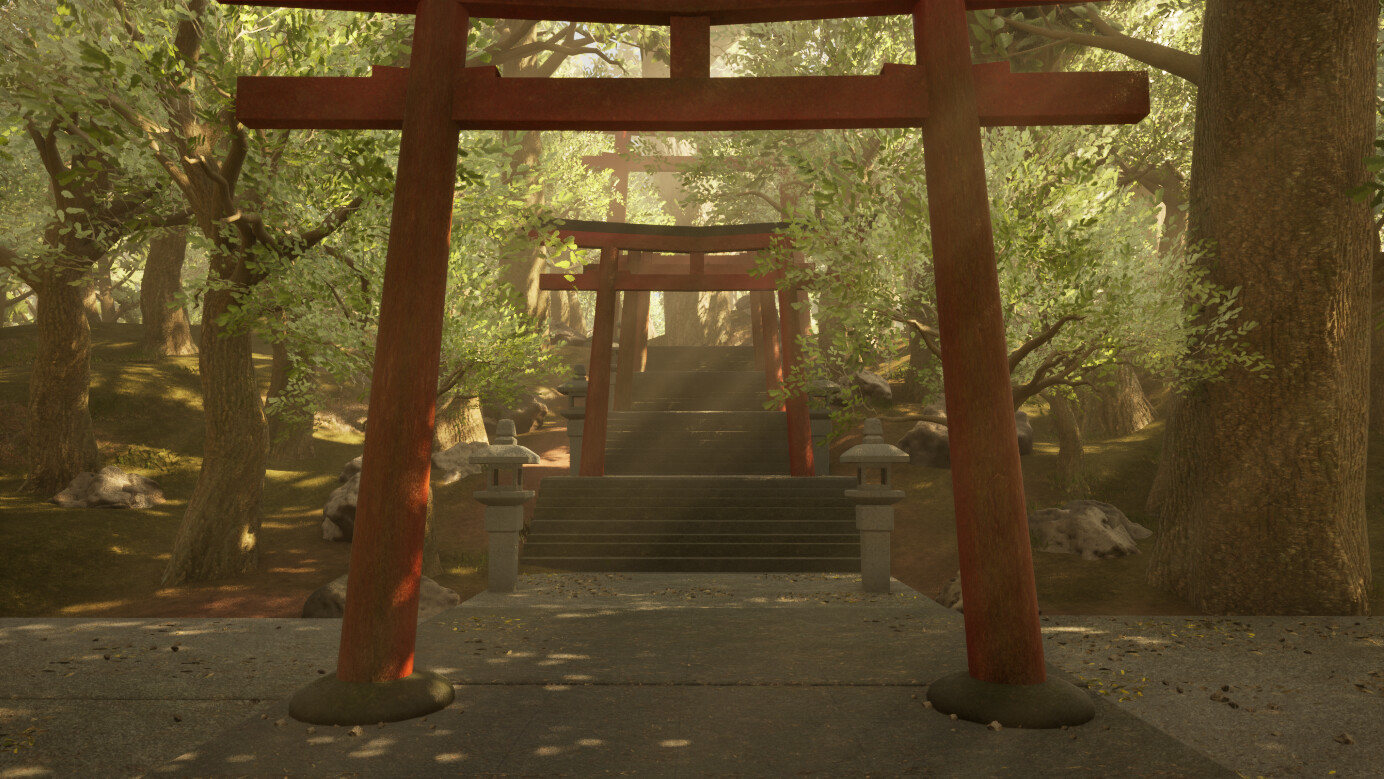 ArtStation - The Little Shrine