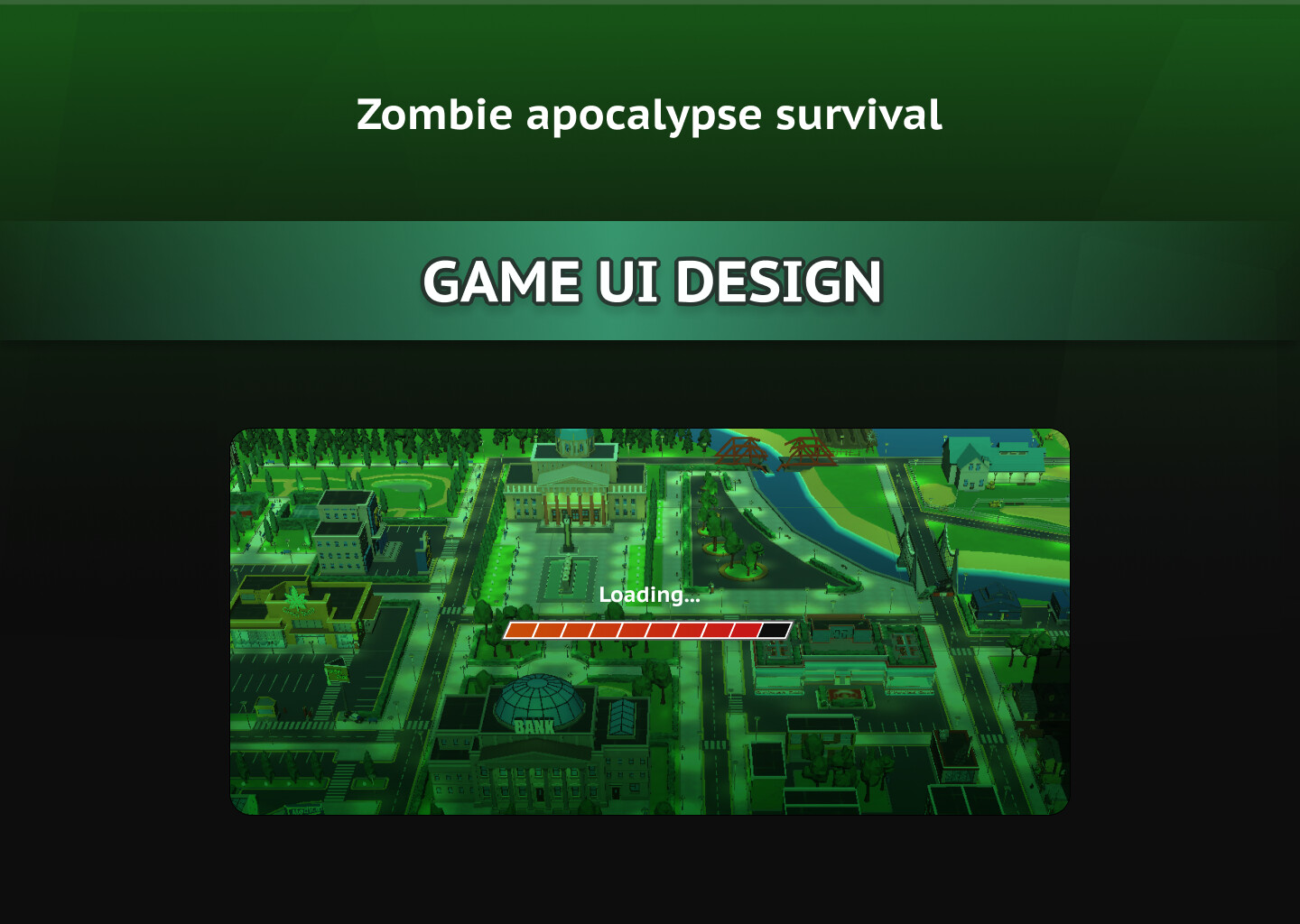 ArtStation - Game UI Design: Zombie Apocalypse Survival