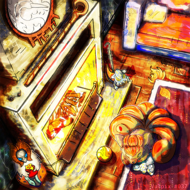 ArtStation - Gen I - Vulpix Evolution