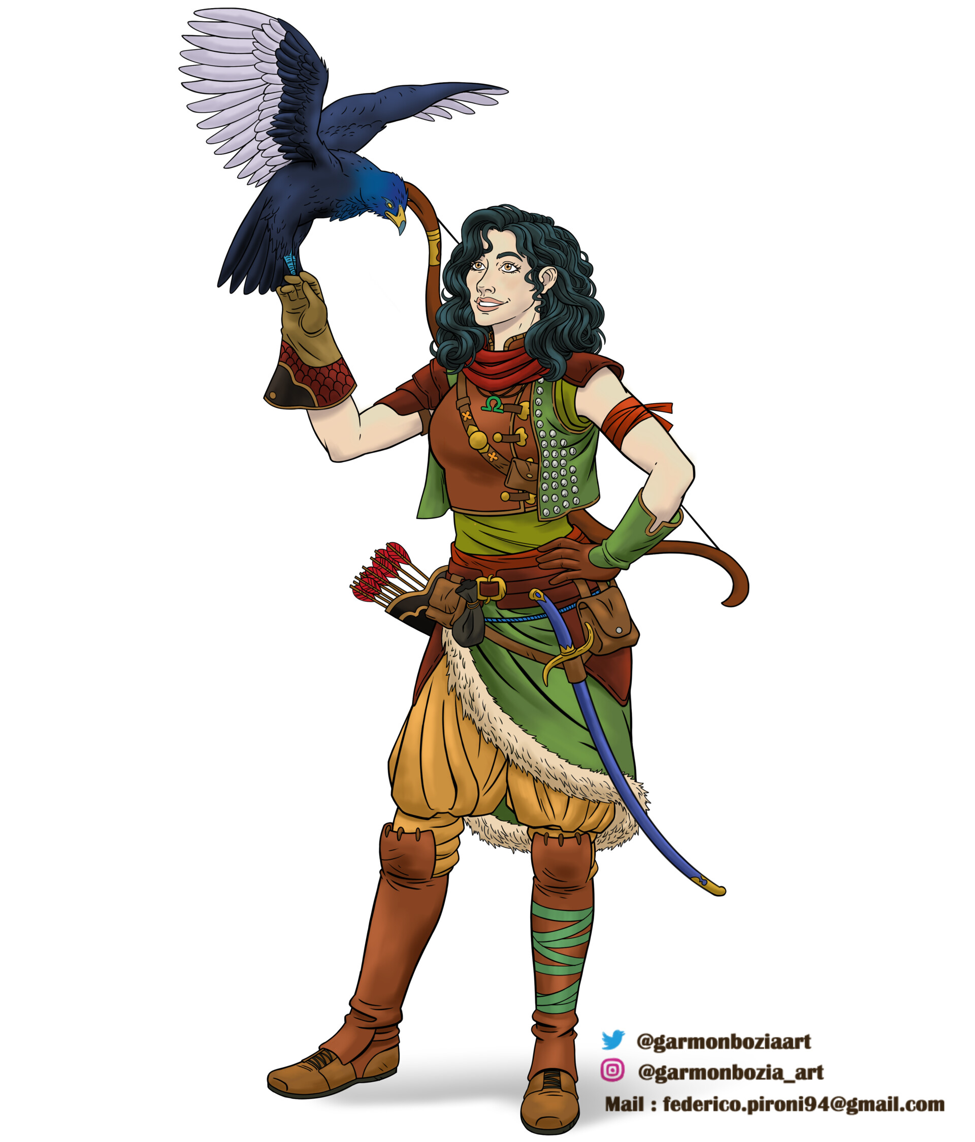 ArtStation - ranger beastmaste