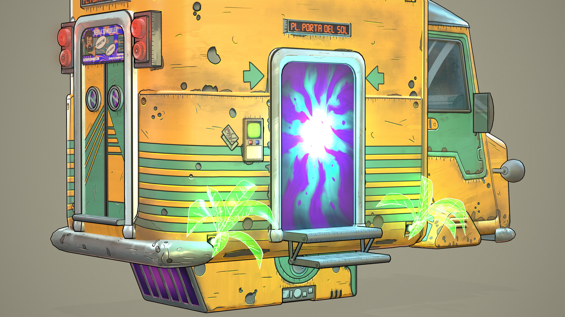 Arturo Pascual - The Portal Bus