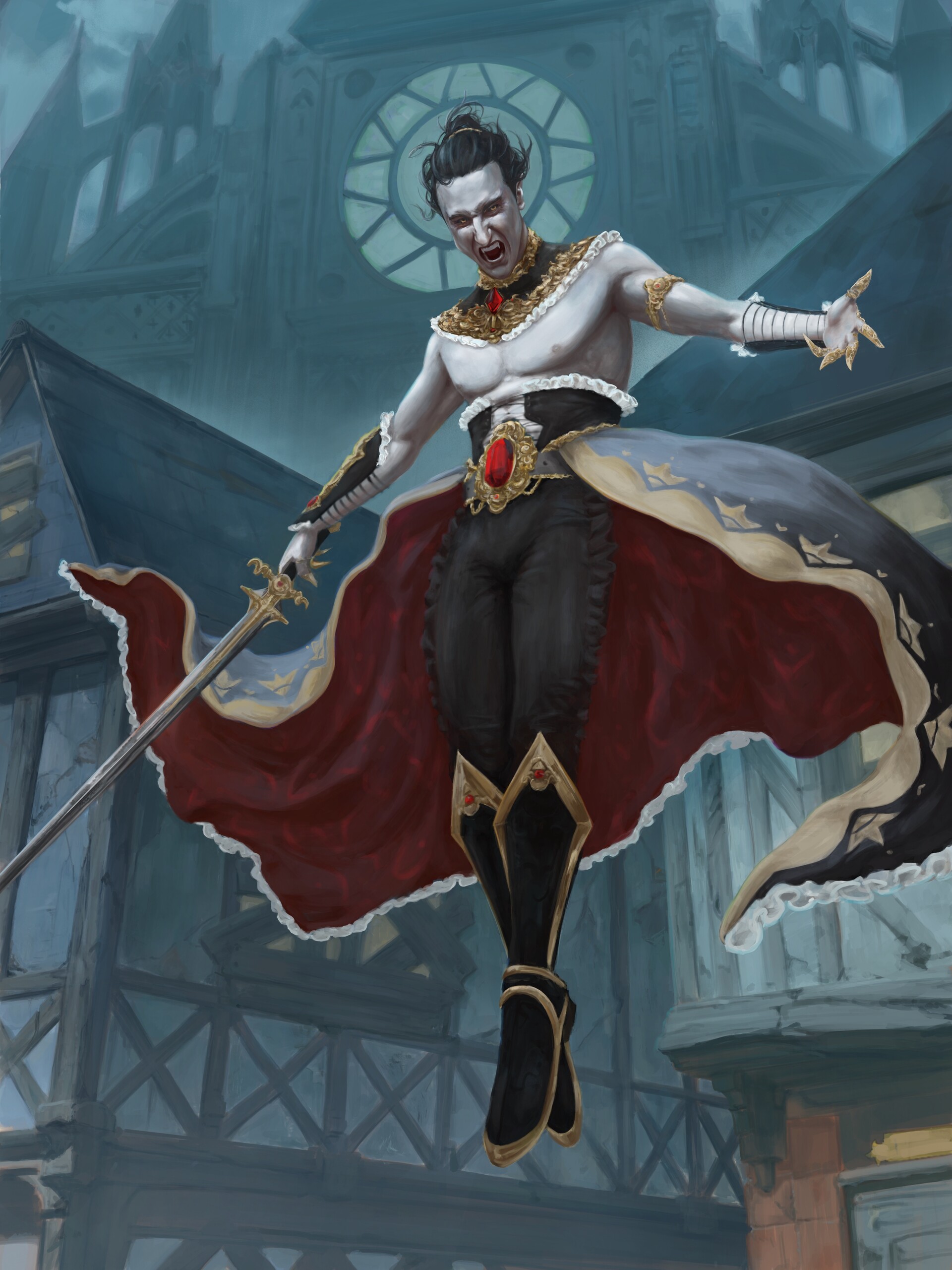 ArtStation - Vampire Artwork