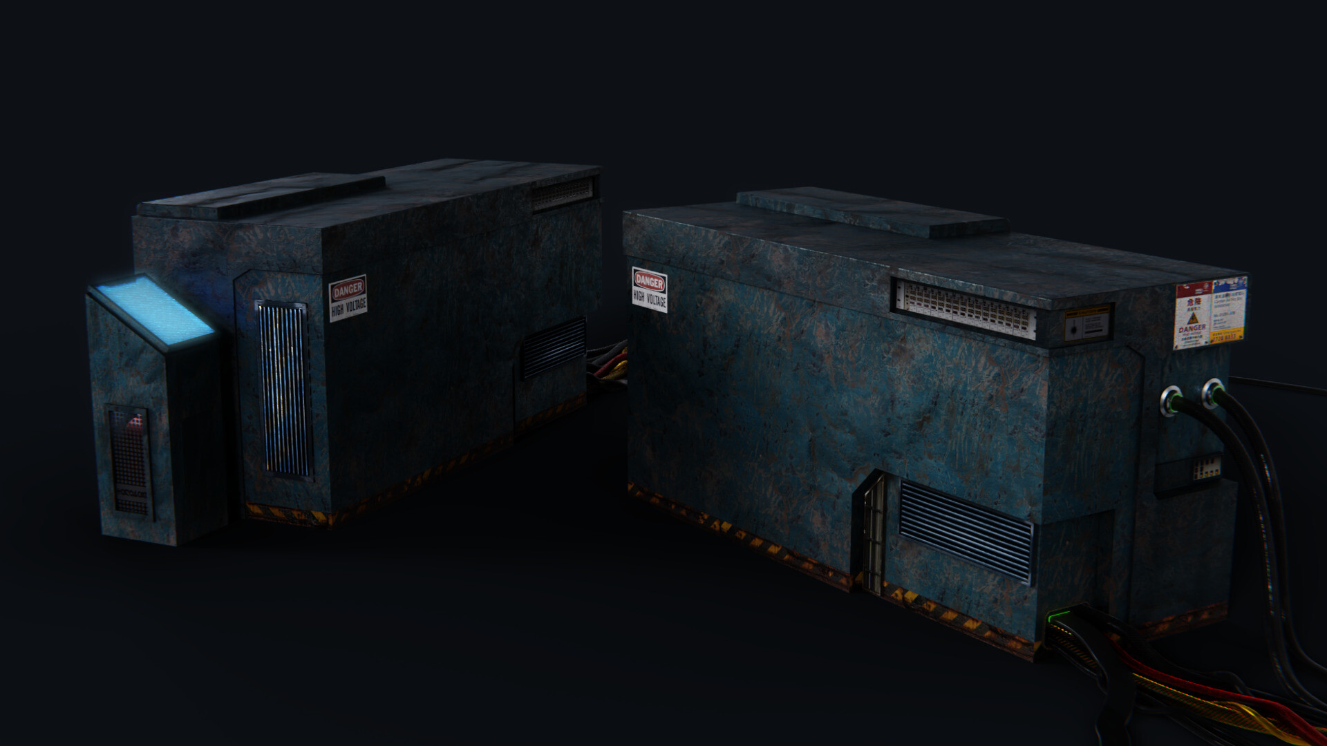 ArtStation - CyberPunk 2077 - Power supply generator