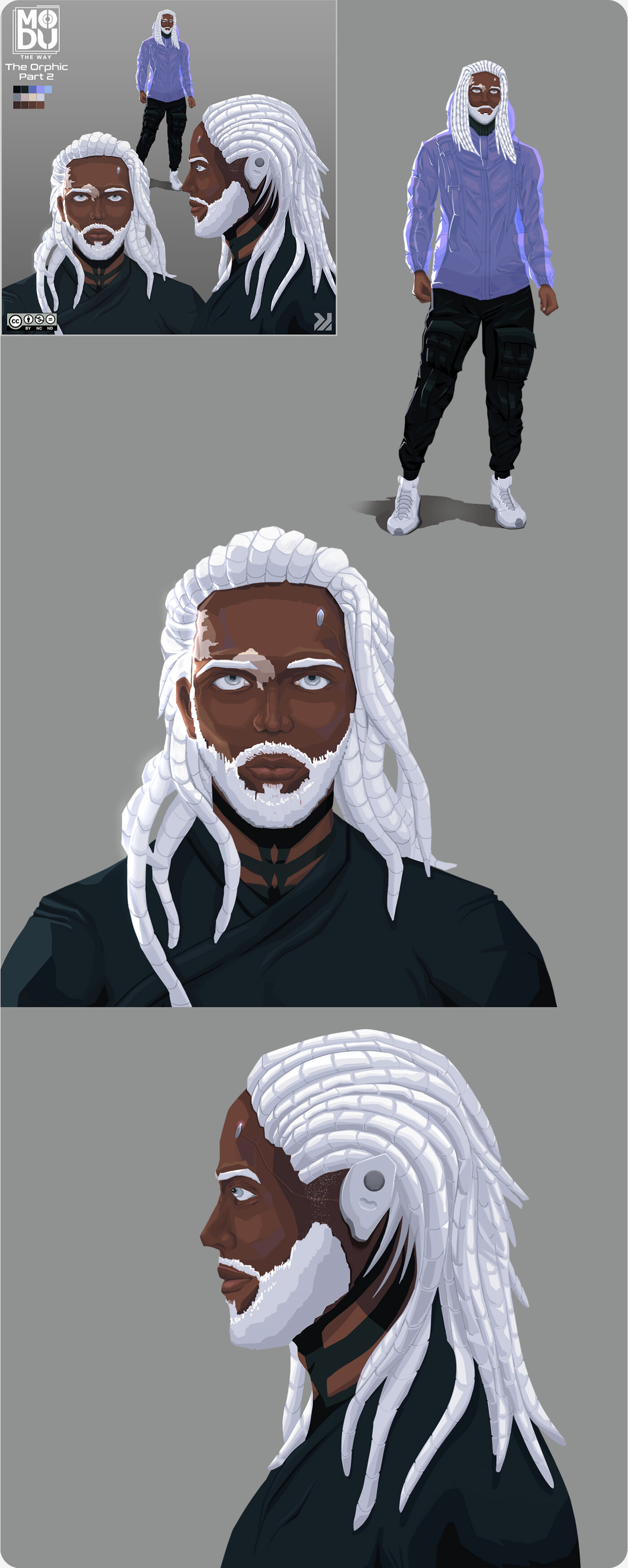 Philipp Ruiz Lozano - MODU Character Design: The Orphic Pt 2