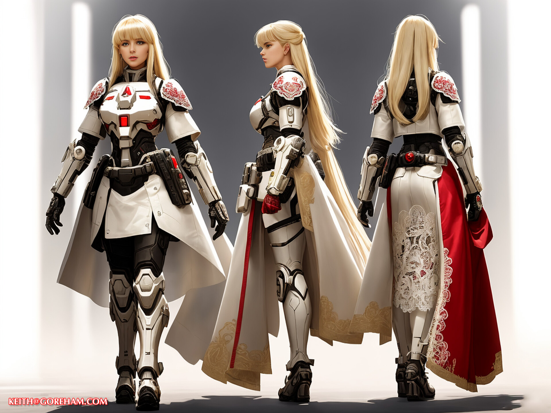 Keith Goreham - Character Turnarounds: 12 Overwatch Gagas