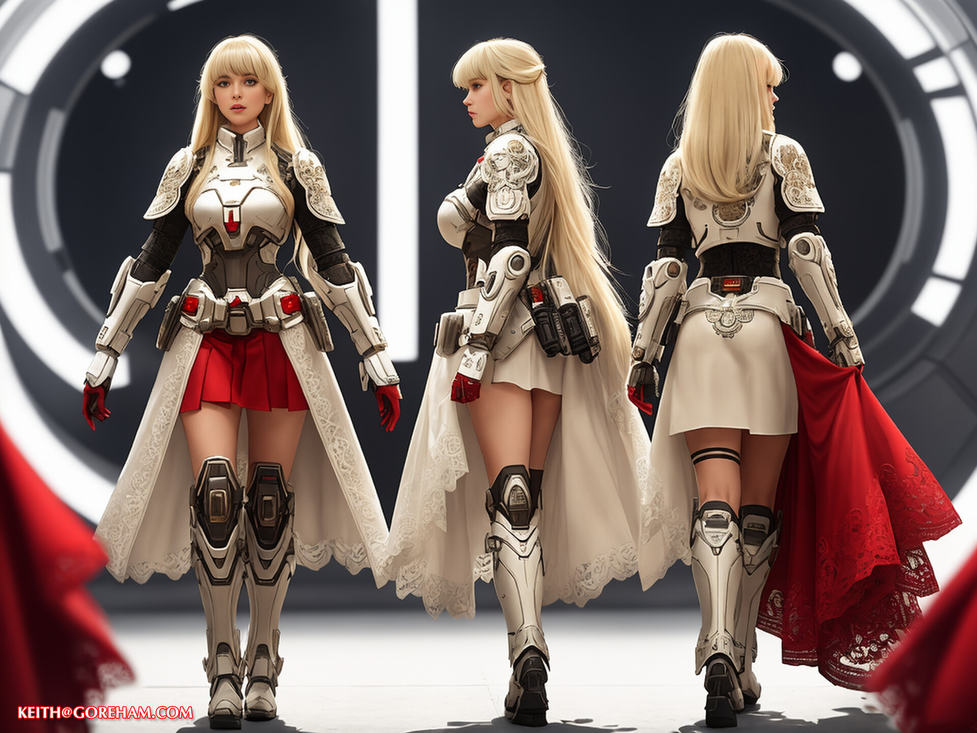 Keith Goreham - Character Turnarounds: 12 Overwatch Gagas