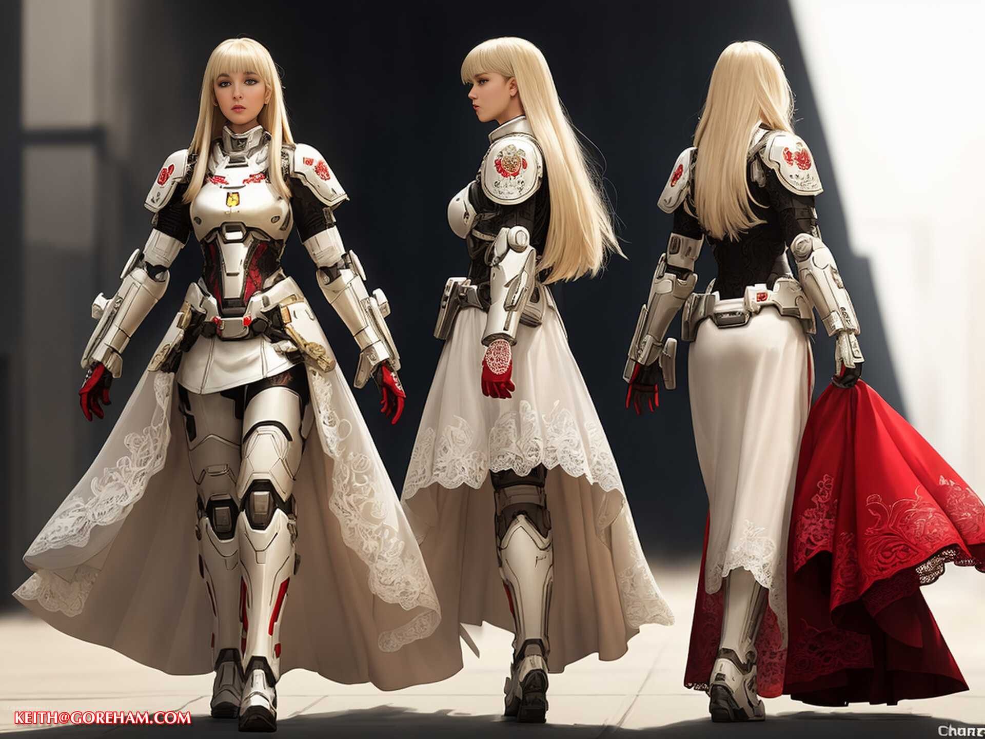 Keith Goreham - Character Turnarounds: 12 Overwatch Gagas