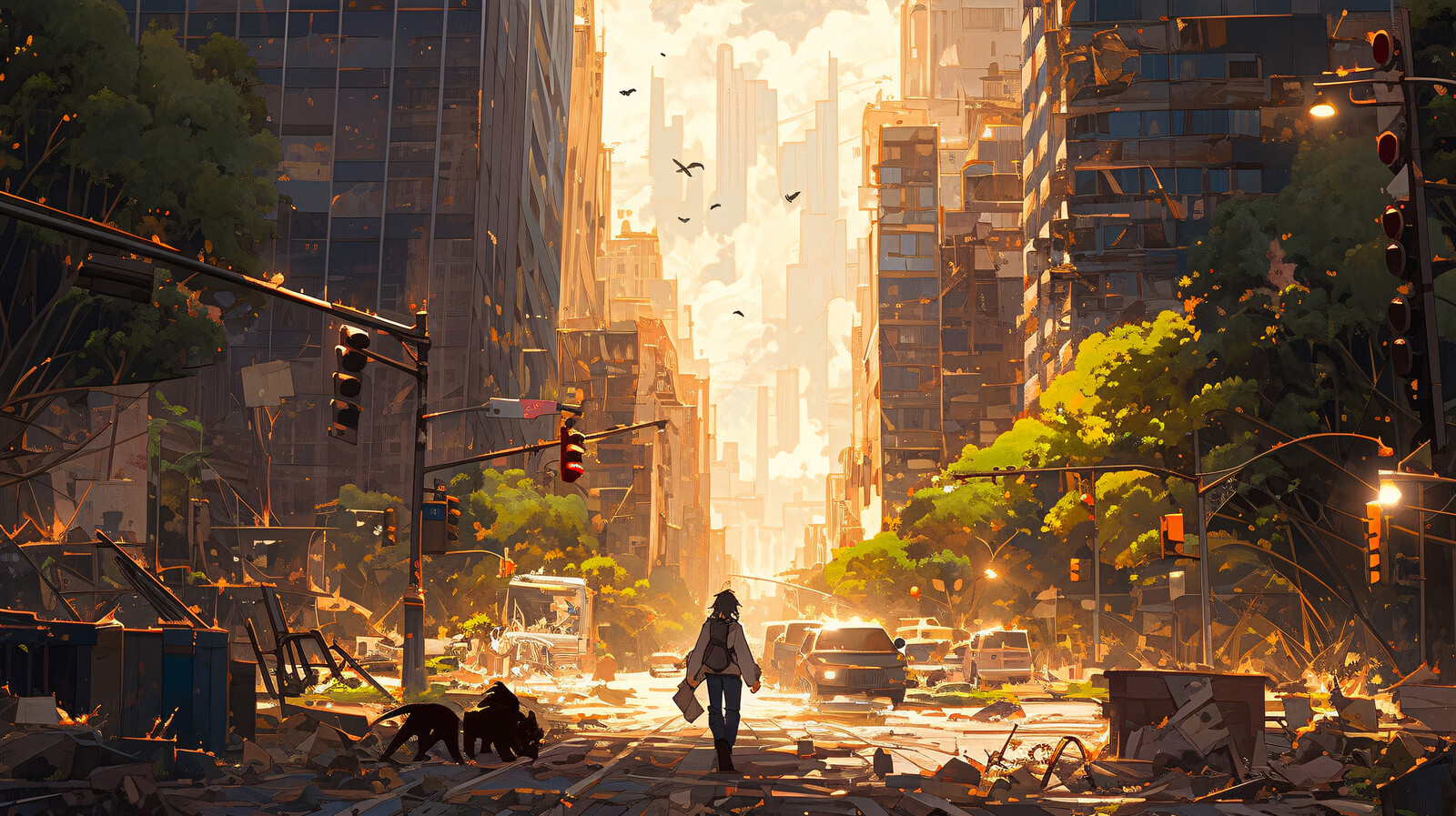 STILL XVII - 100 Apocalyptic Anime Wallpaper Illustration Pack