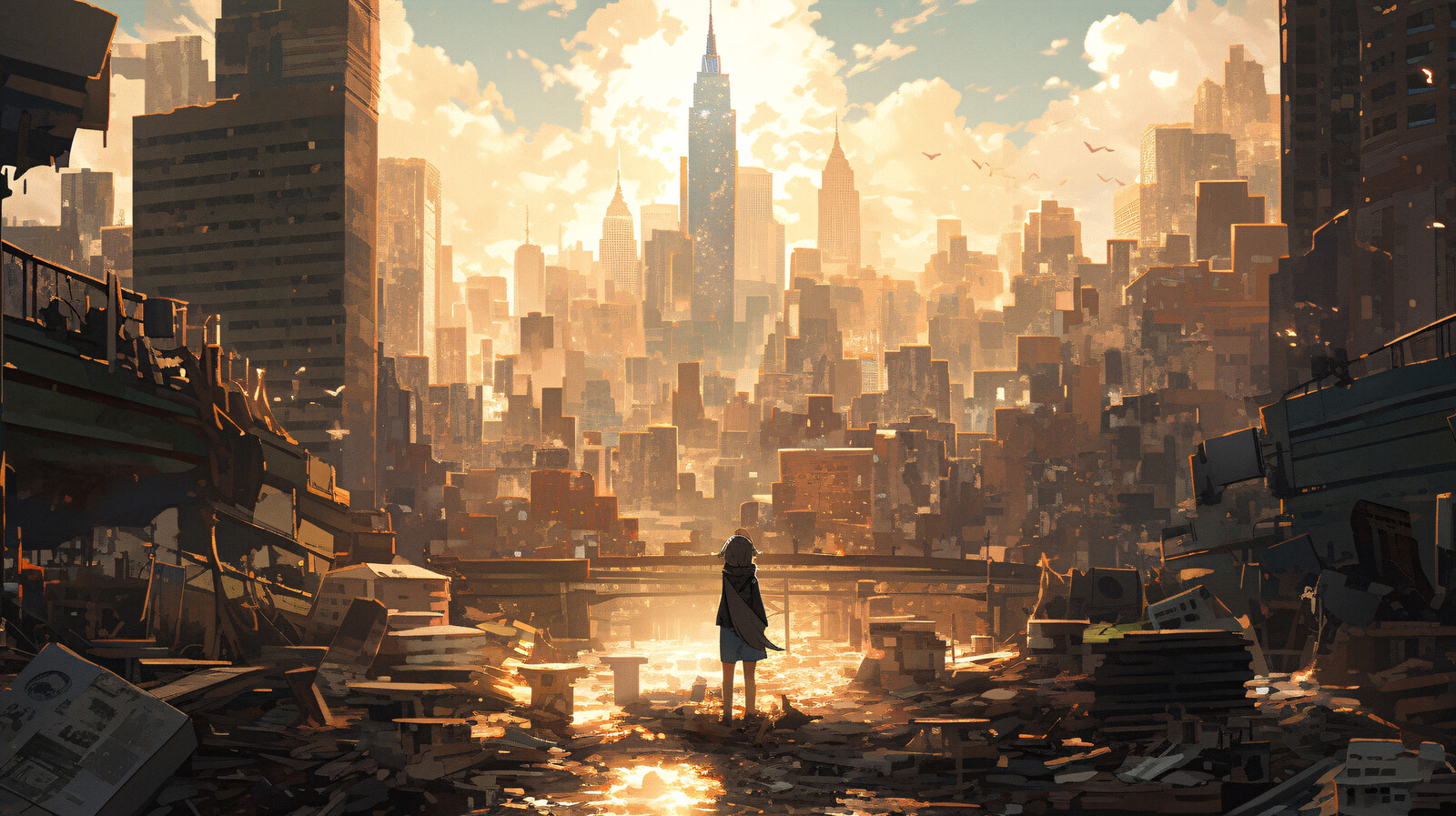 STILL XVII - 100 Apocalyptic Anime Wallpaper Illustration Pack