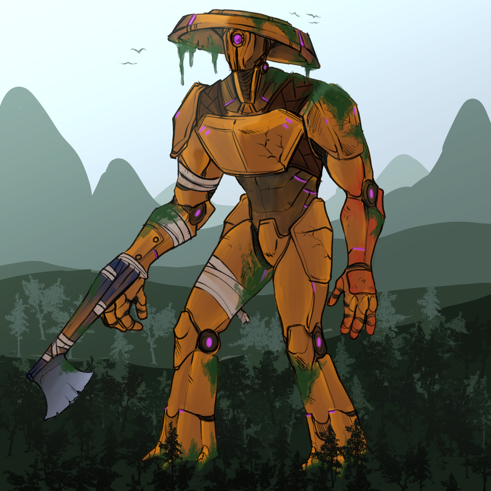 ArtStation - Childhood monsters