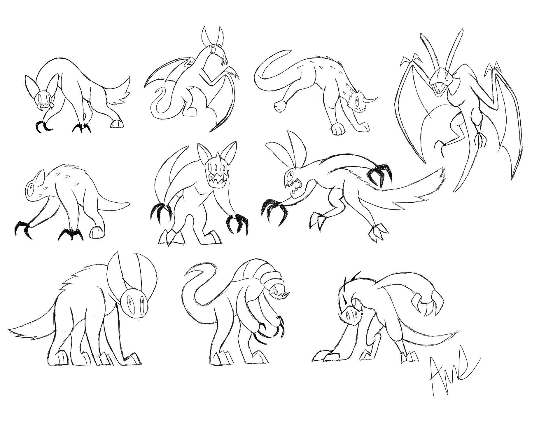 ArtStation - Red Riding Hood - Creature Concept art