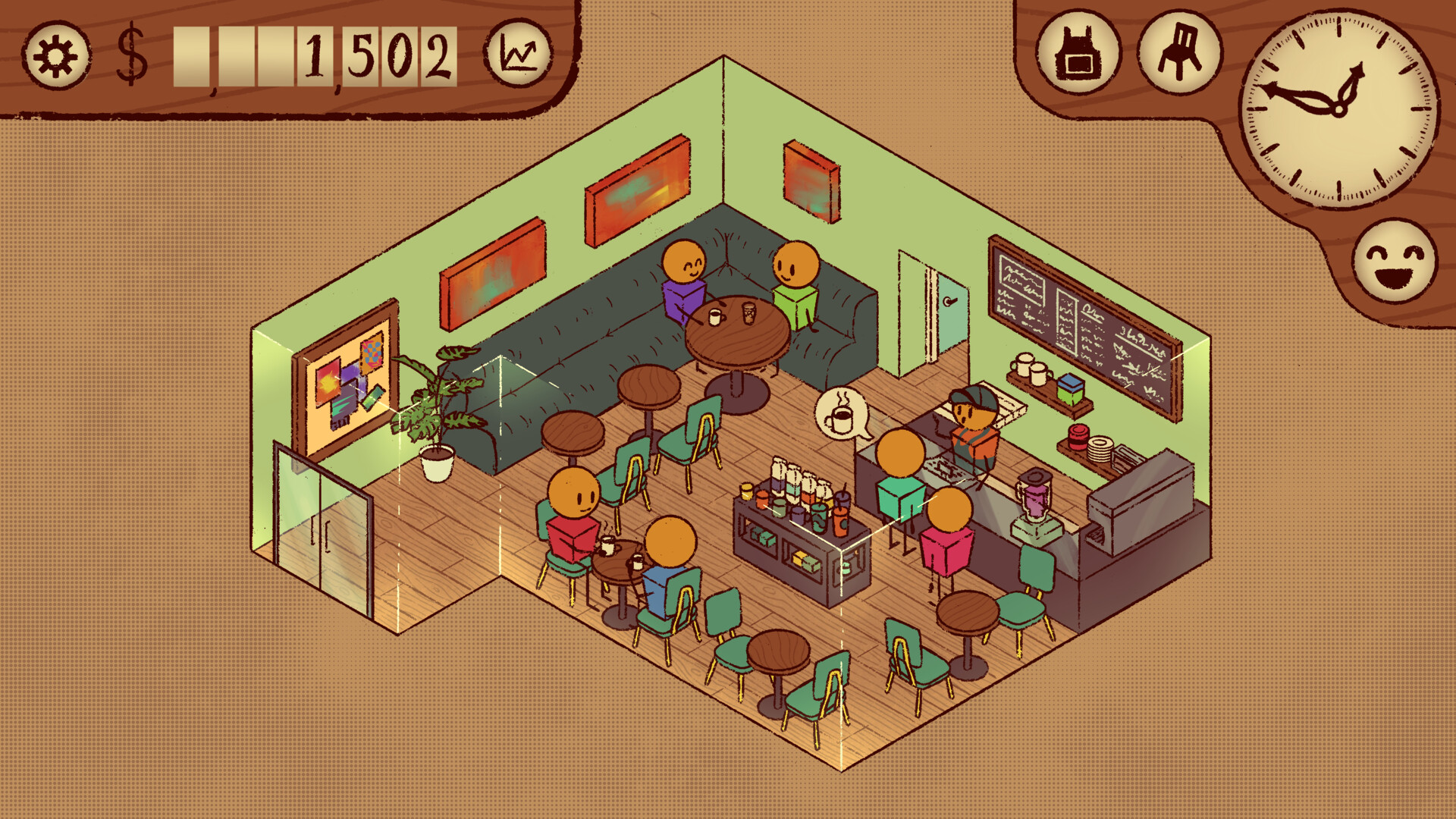 ArtStation - Café Sim Game Concept