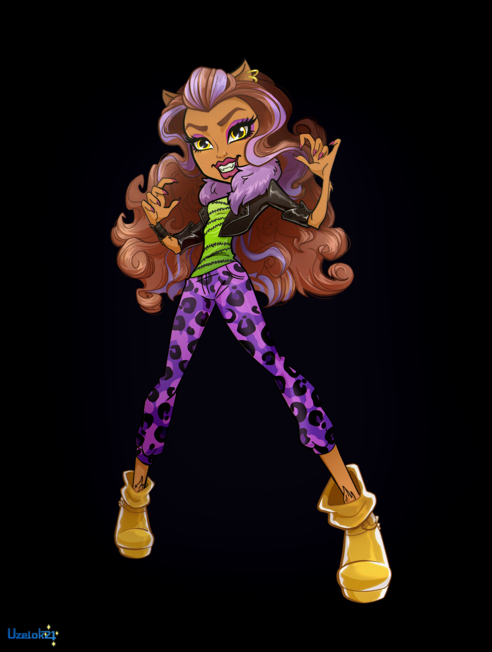 ArtStation - Clawdeen Wolf