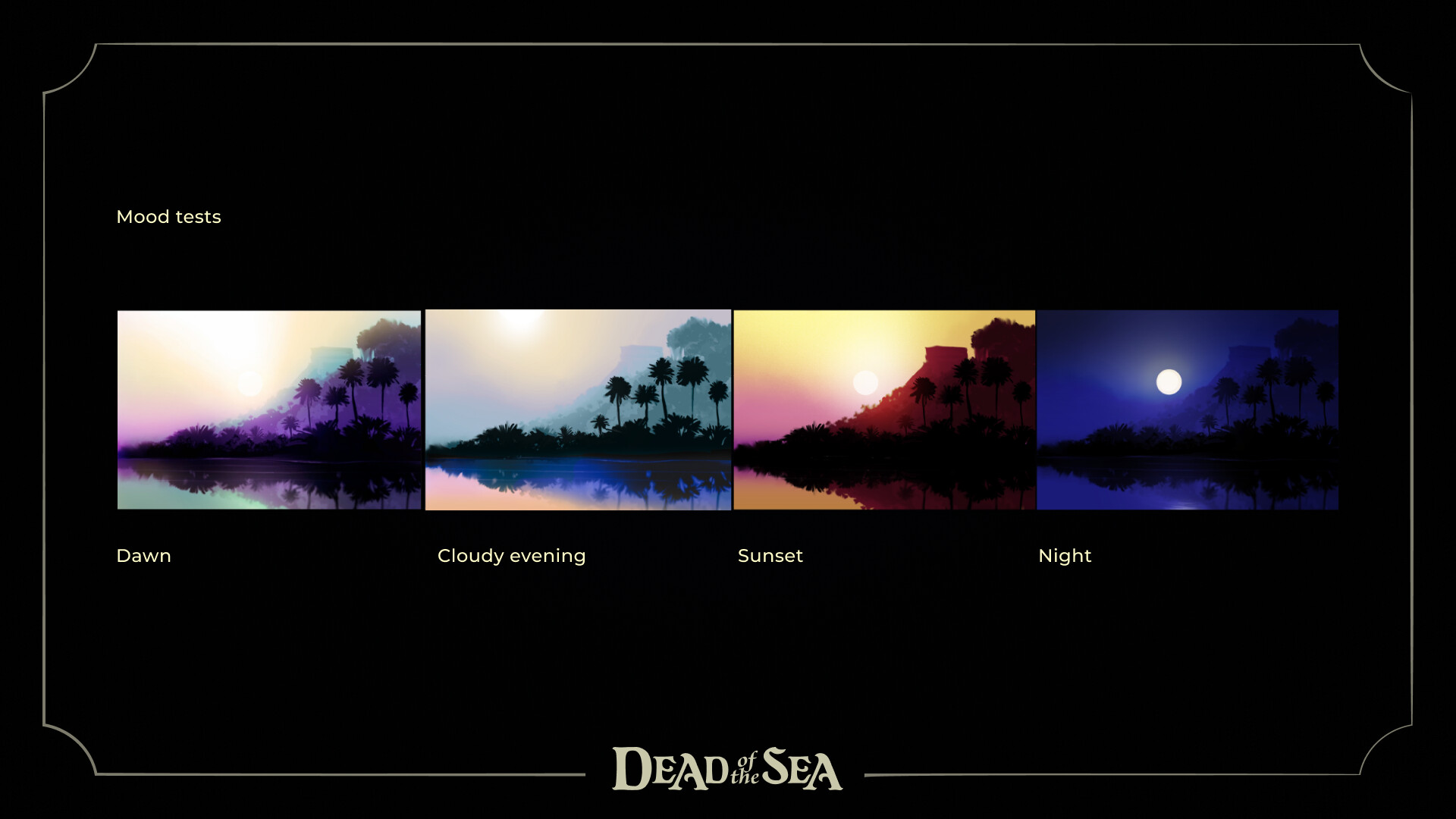 Rafael Silvério - Dead of the sea - Initial concepts