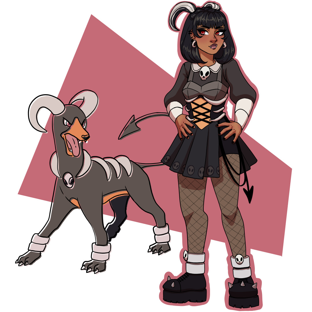 Pokemon Houndoom Human