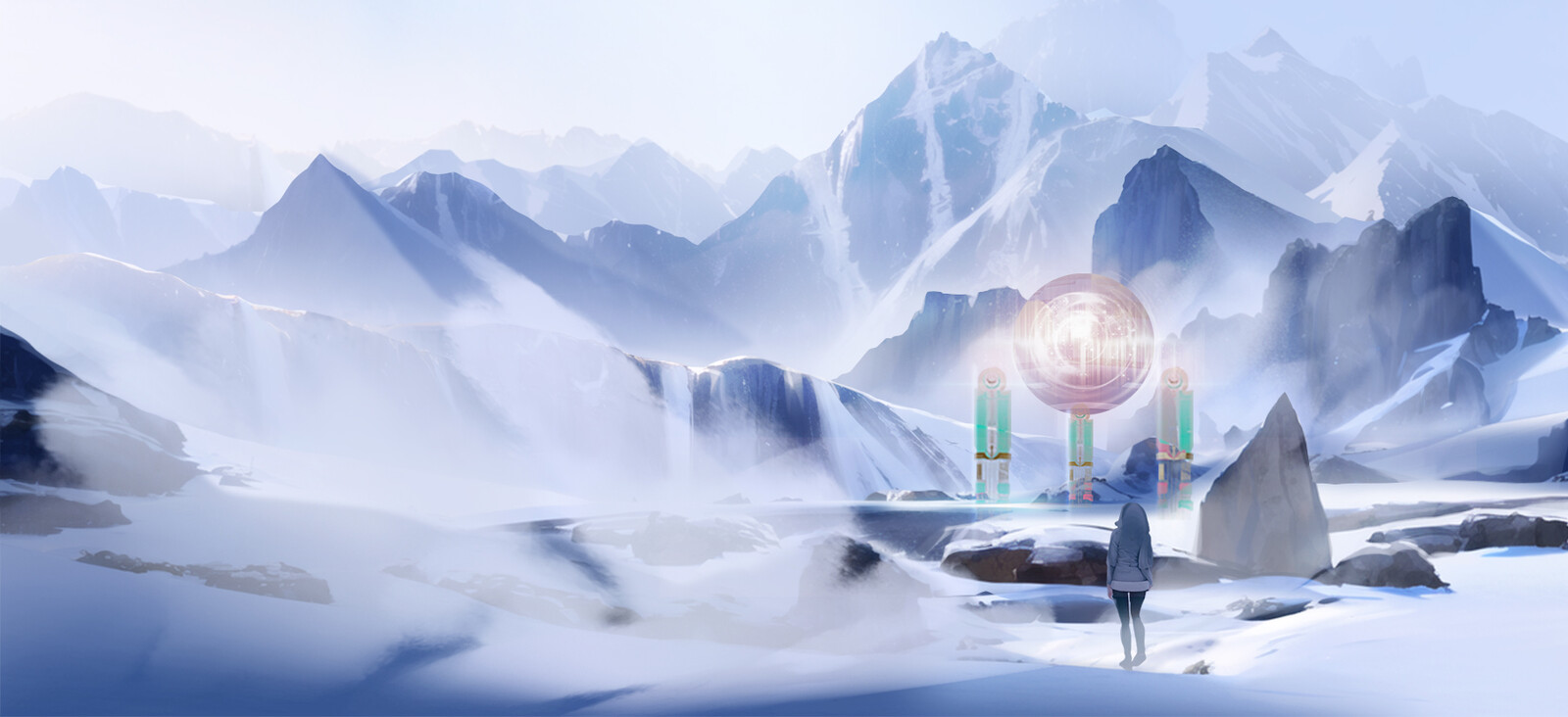 jongmin park - snow field