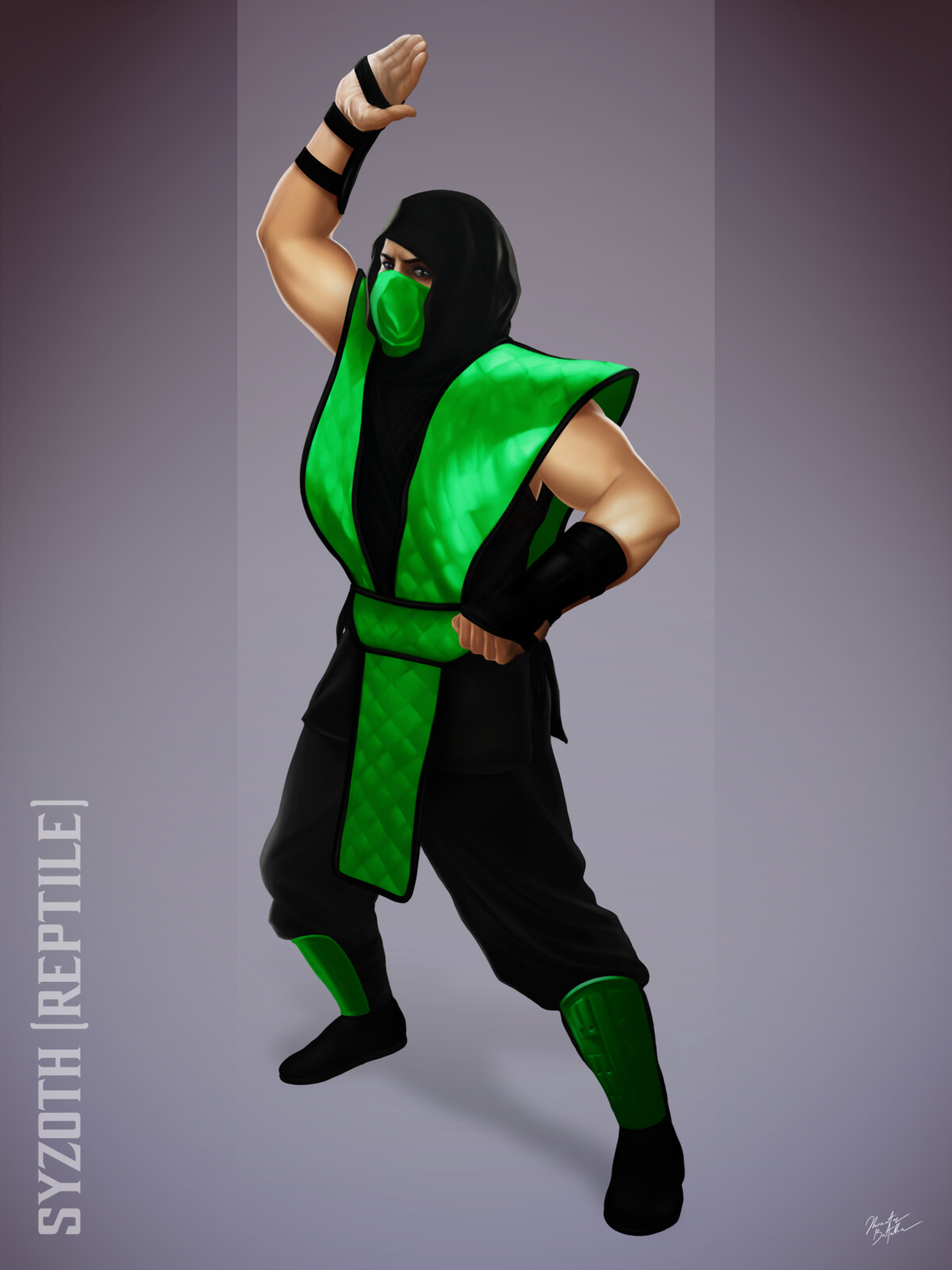 Jhonatas Batalha - Mortal Kombat: Syzoth (Reptile)