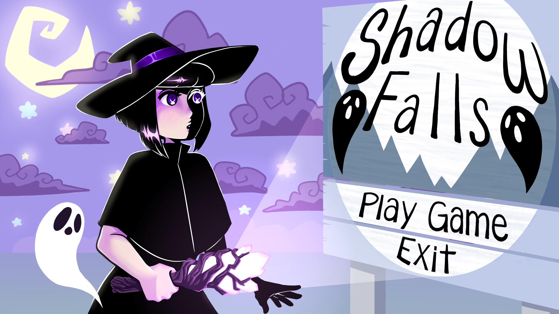 ArtStation - Shadow Falls Title Screen