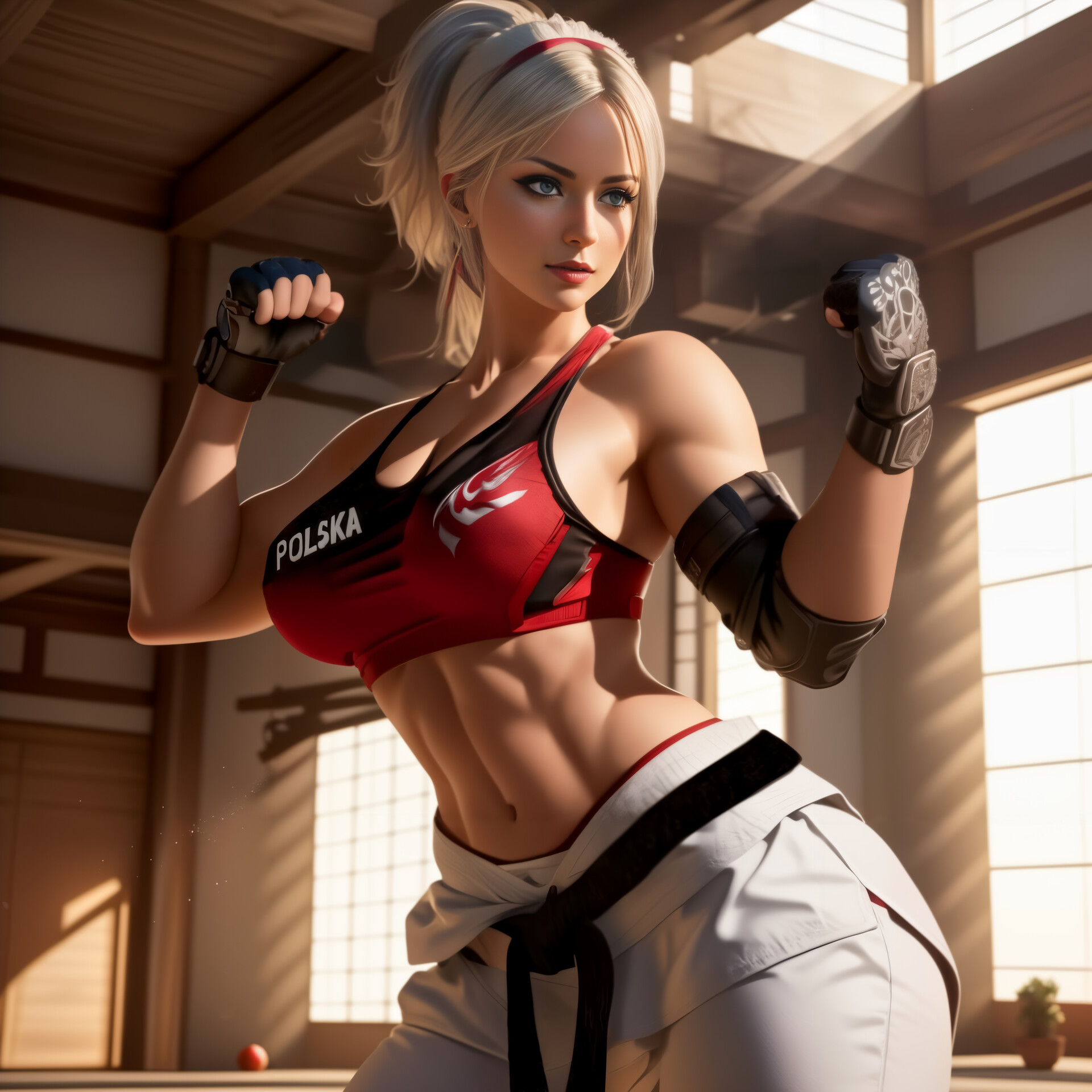 ArtStation - Lidia Sobieska (Fighting stance)