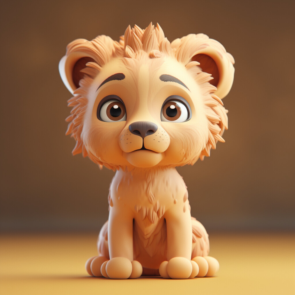 ArtStation - Always cute Simba