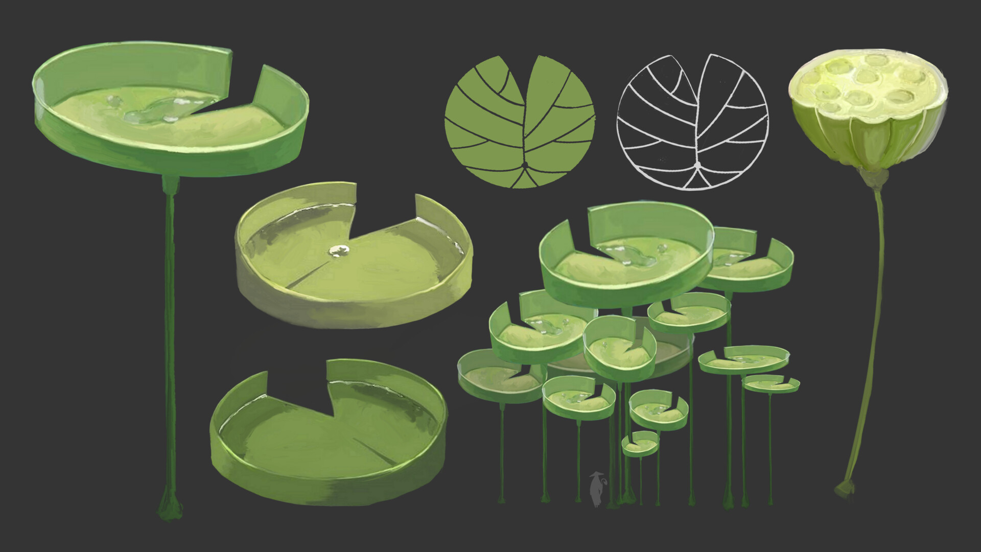 ArtStation - Lillypads | Concept Art