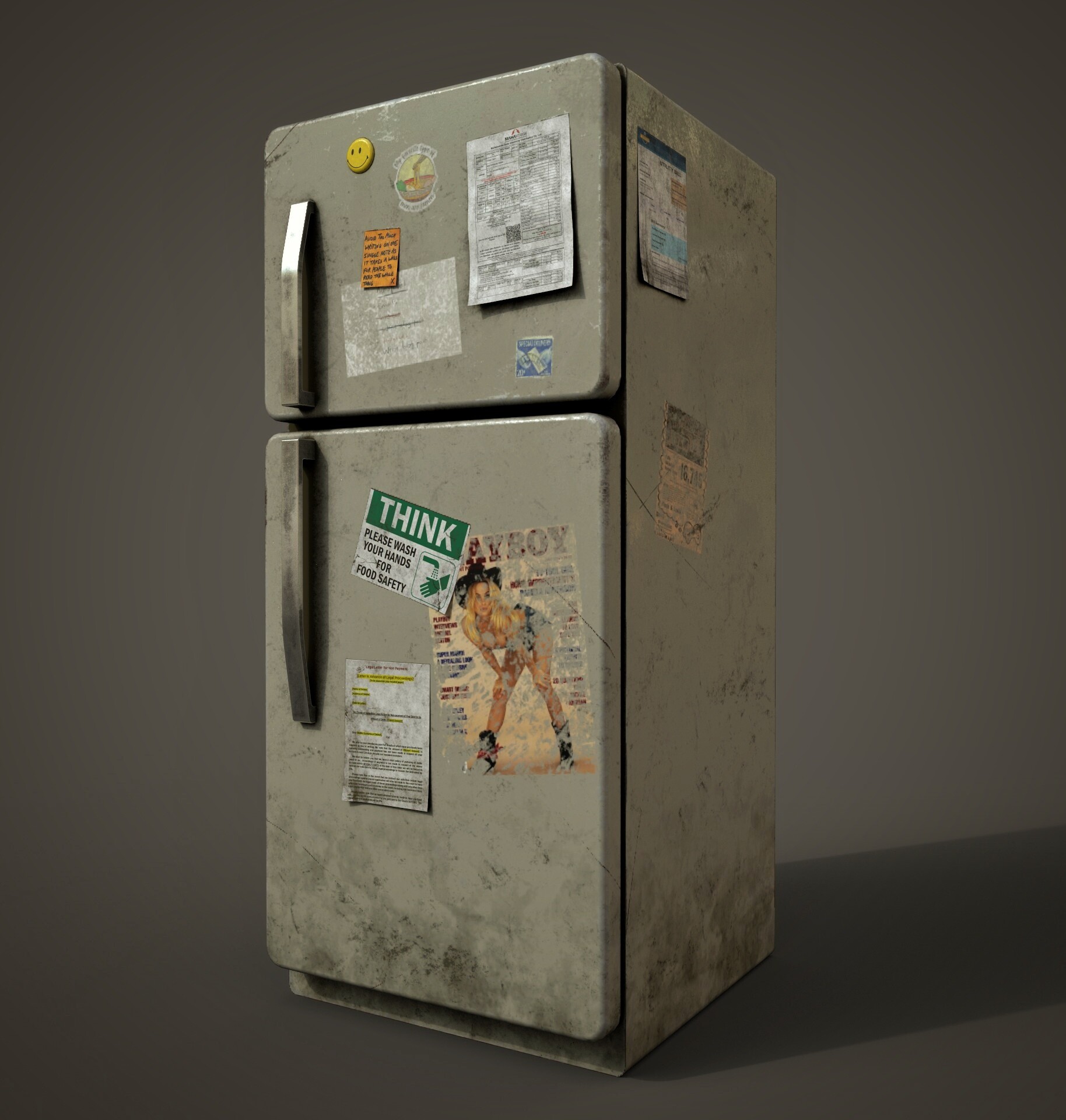 ArtStation - Fridge Prop