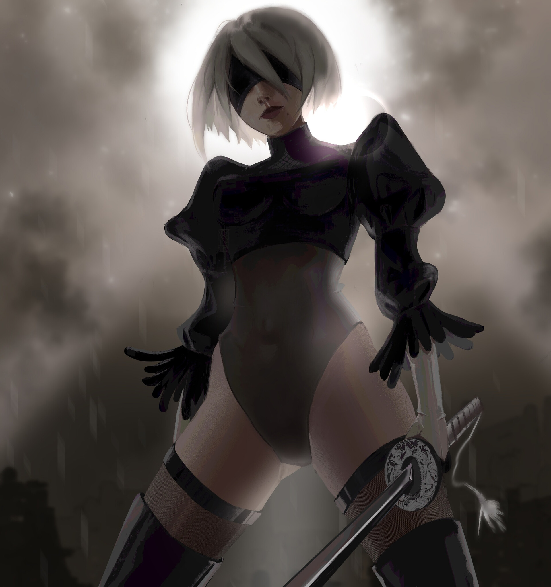 ArtStation - 2B Fan art