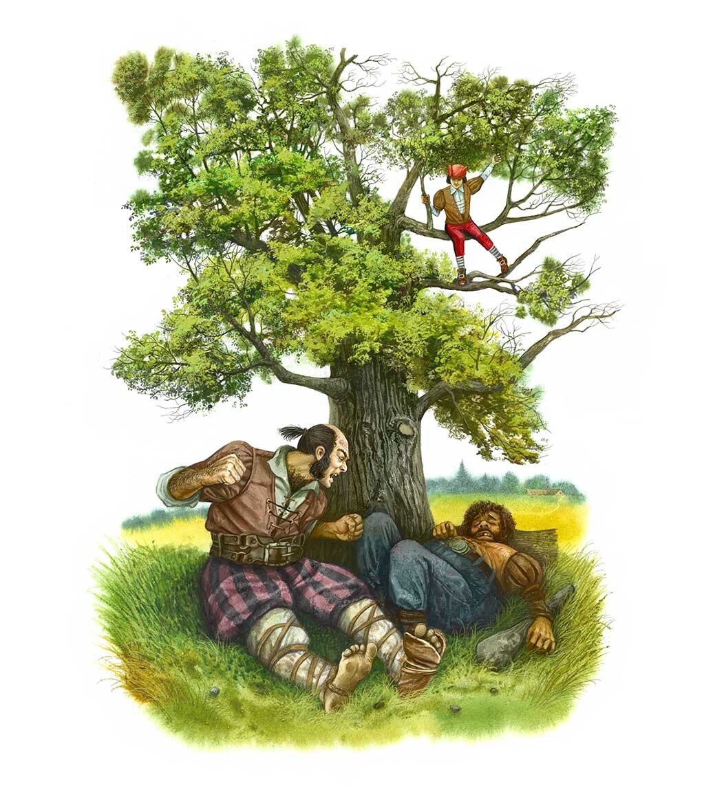 ArtStation - The Brothers Grimm "The Brave Little Tailor"