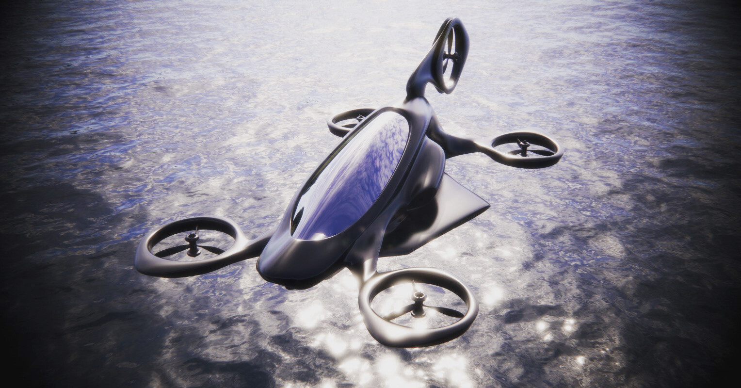 ArtStation - Flying car