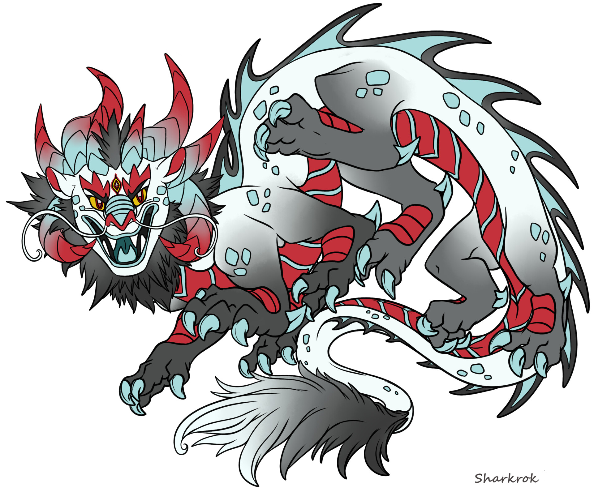 ArtStation - Dragon Speedpaint 2022