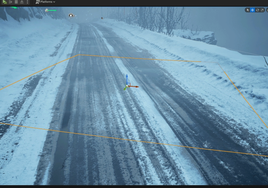 Lisa Kaschner - VFX for Snow Environment - UE5 Niagara