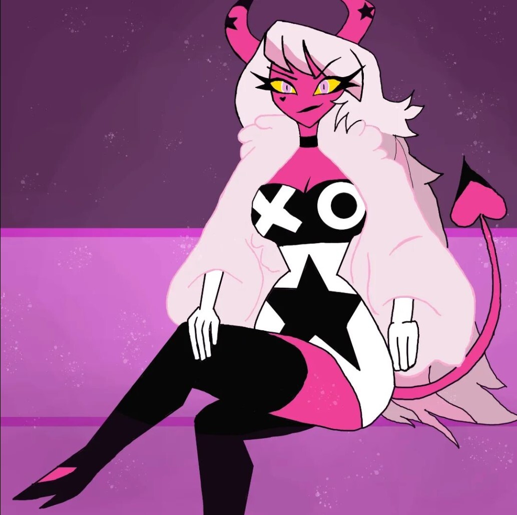 ArtStation - Verosika Mayday - Helluva Boss fan art