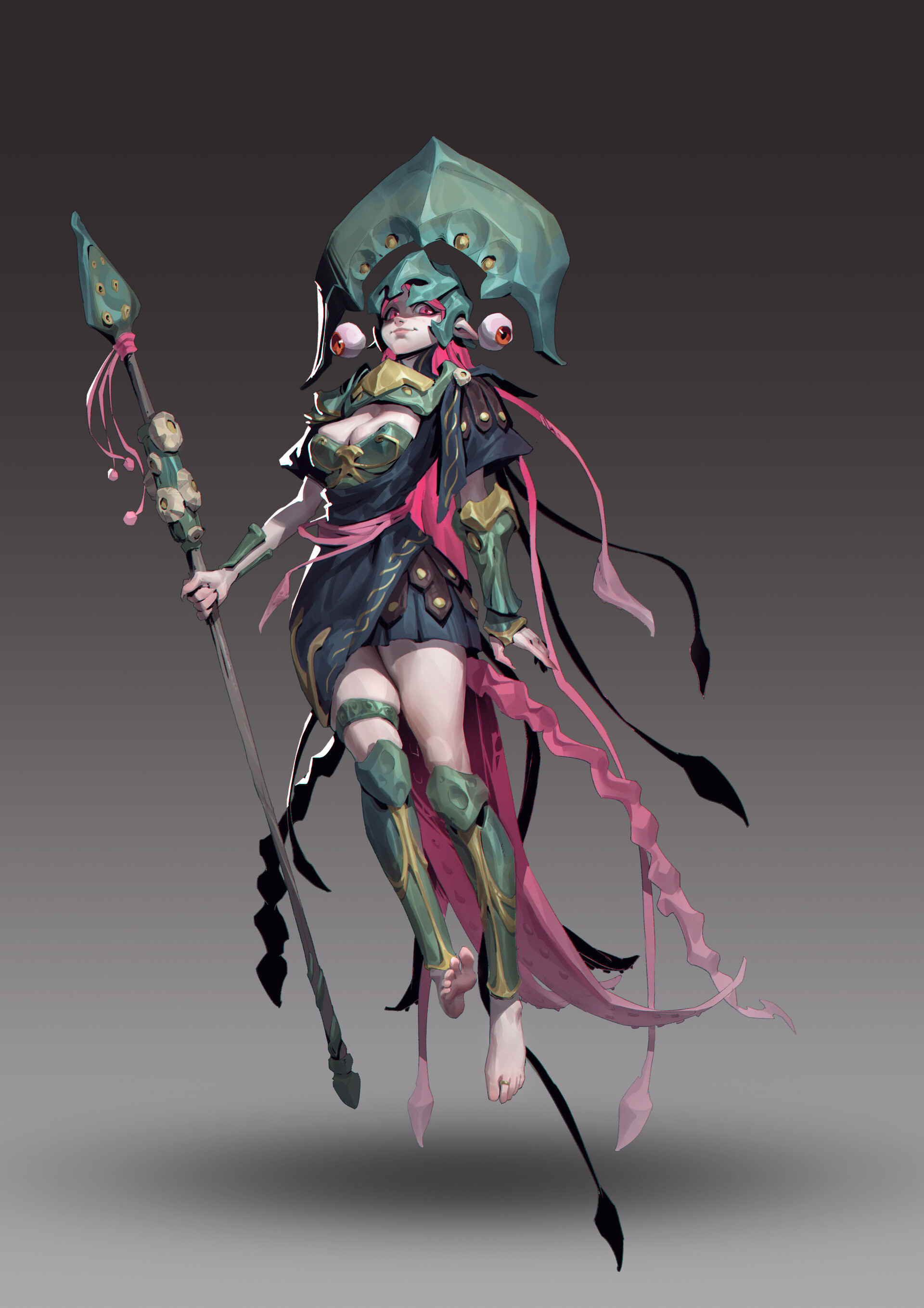 ArtStation - lady squid